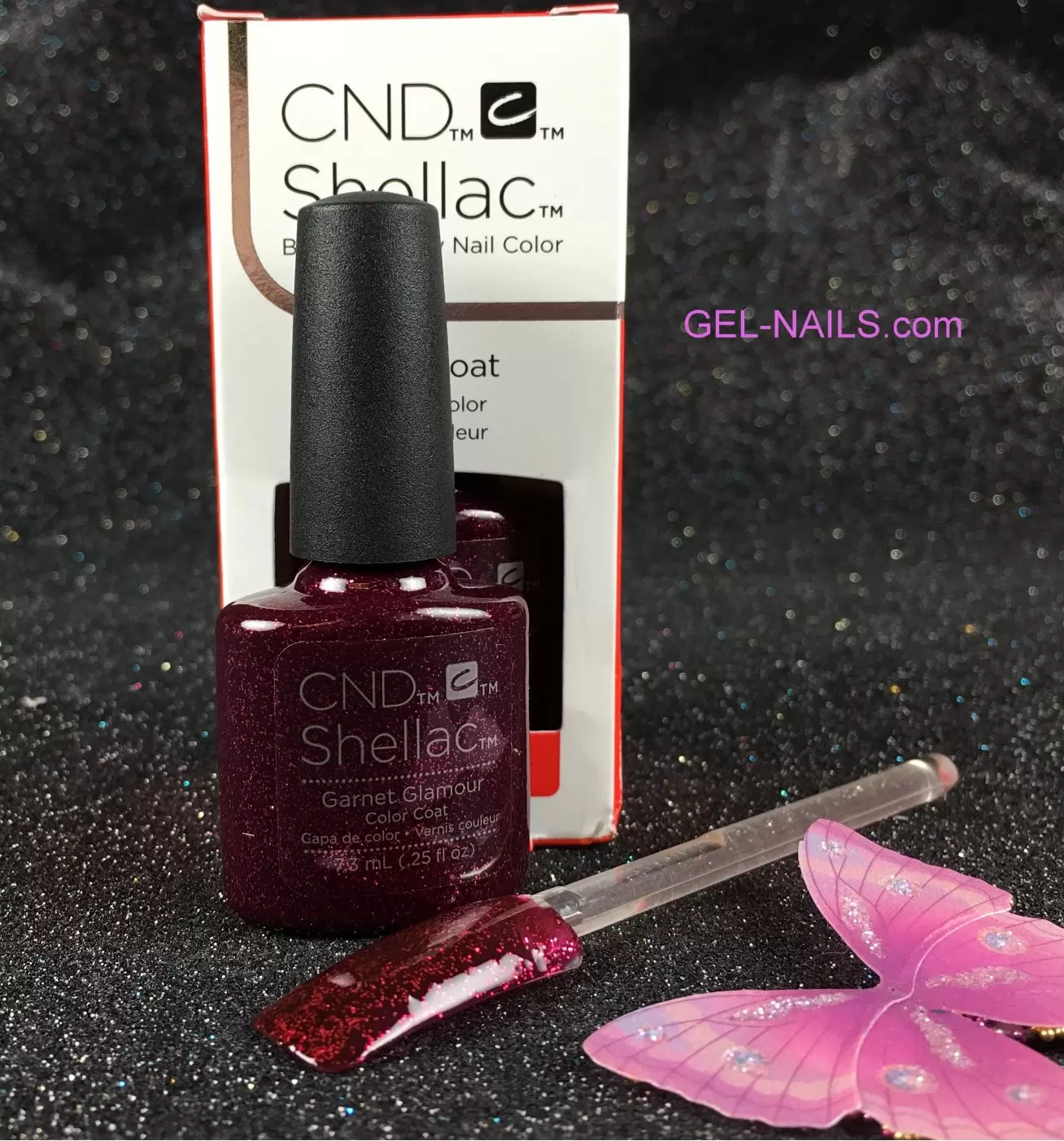 shellac garnet glamour