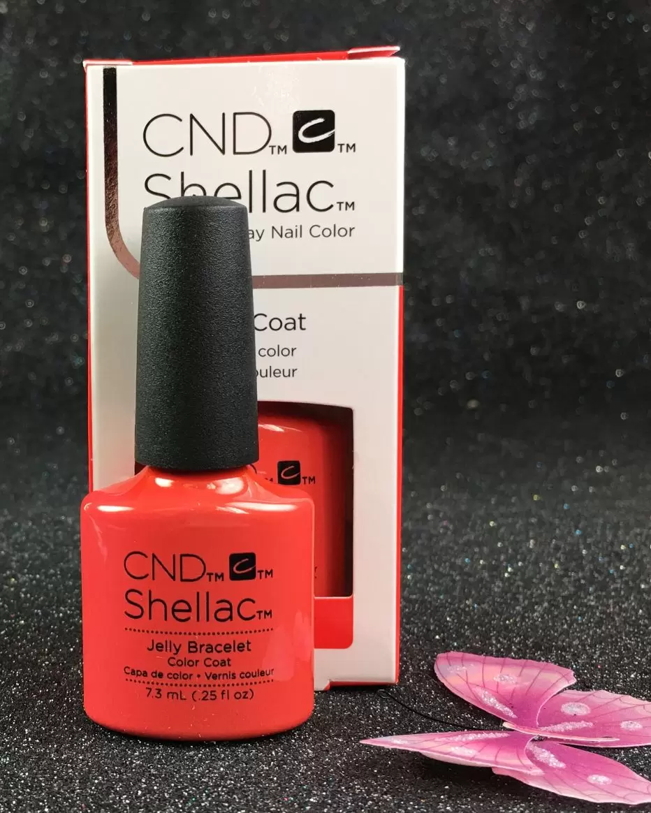 shellac electric orange