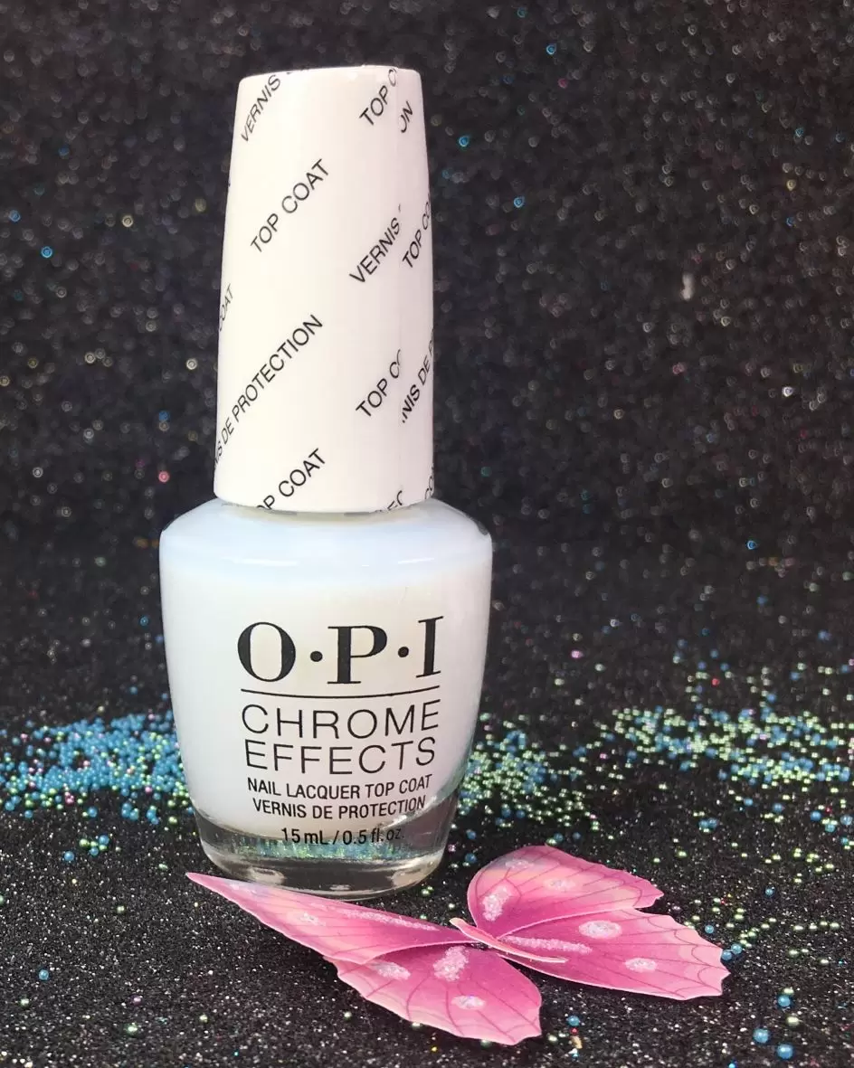 OPI Chrome Effects Nail Lacquer Top Coat CPT31 I gel nails