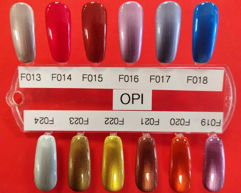 opi shellac colour chart